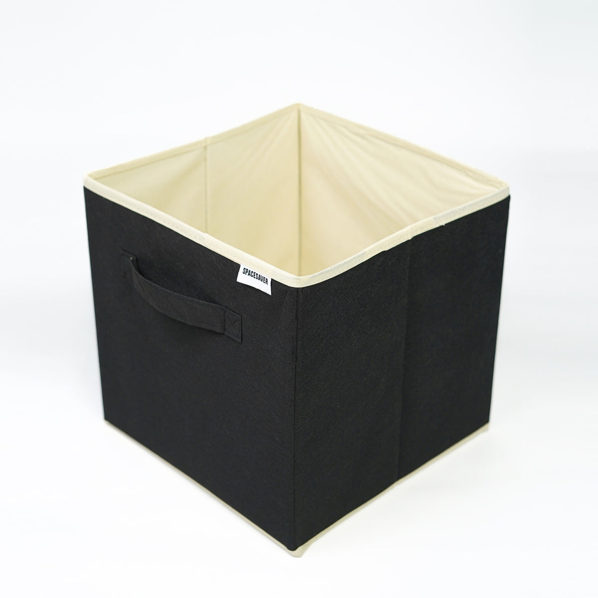 Foldable Burlap Storage Cubes – Spacesaver